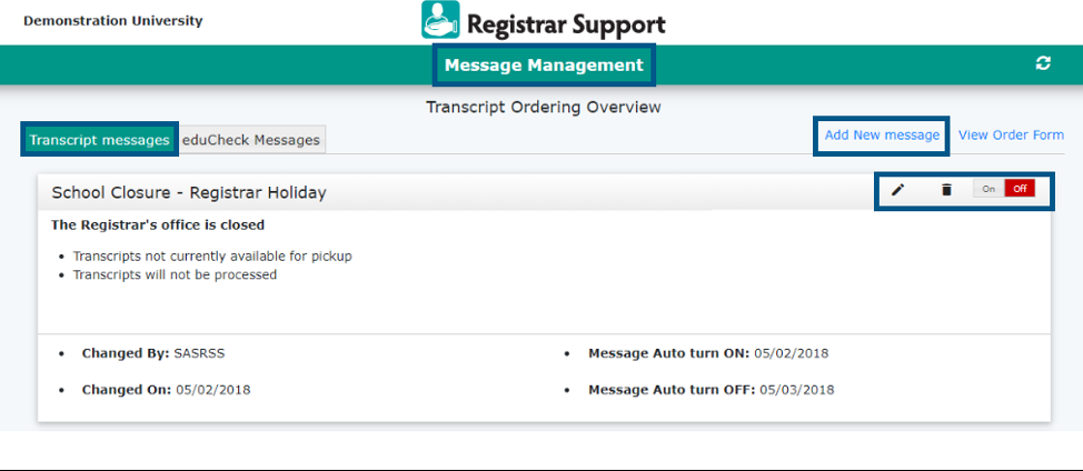 Disease and Weather-Related Campus Closures. Parchment Guidance to ...