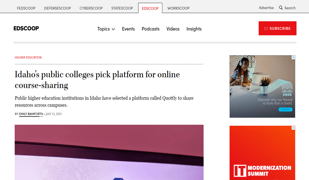 Idaho’s public colleges pick platform for online course-sharing - Parchment