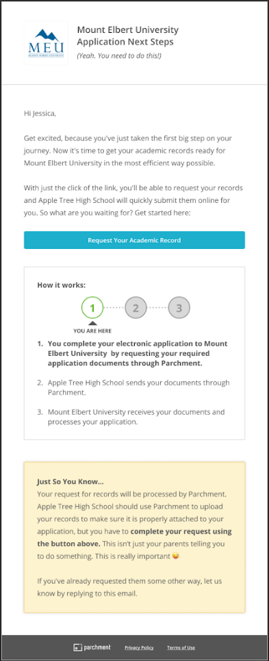 SENDedu Learner Support - Parchment